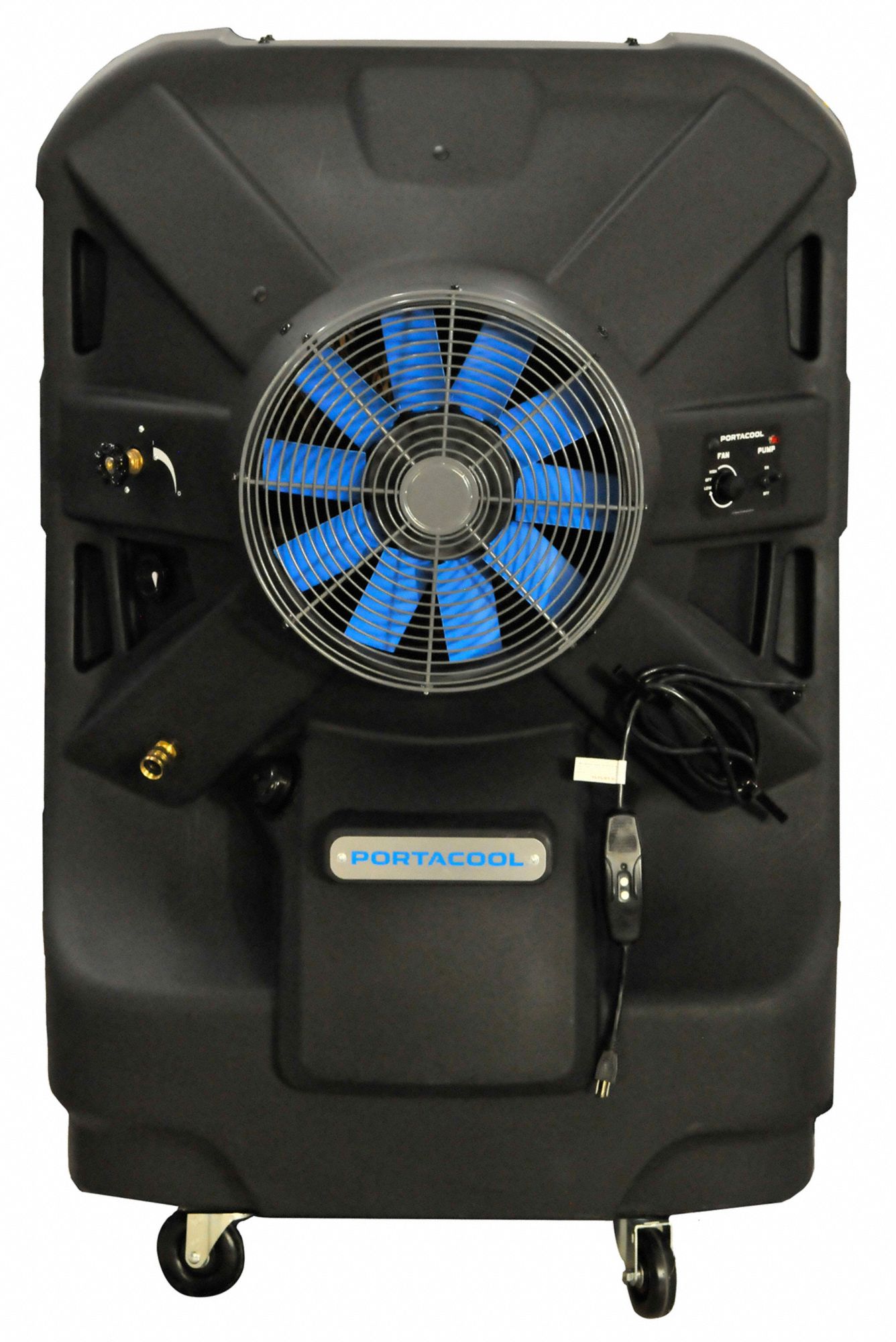 PORTACOOL Portable Evaporative Cooler, 16 in Blade Diameter, Average ...
