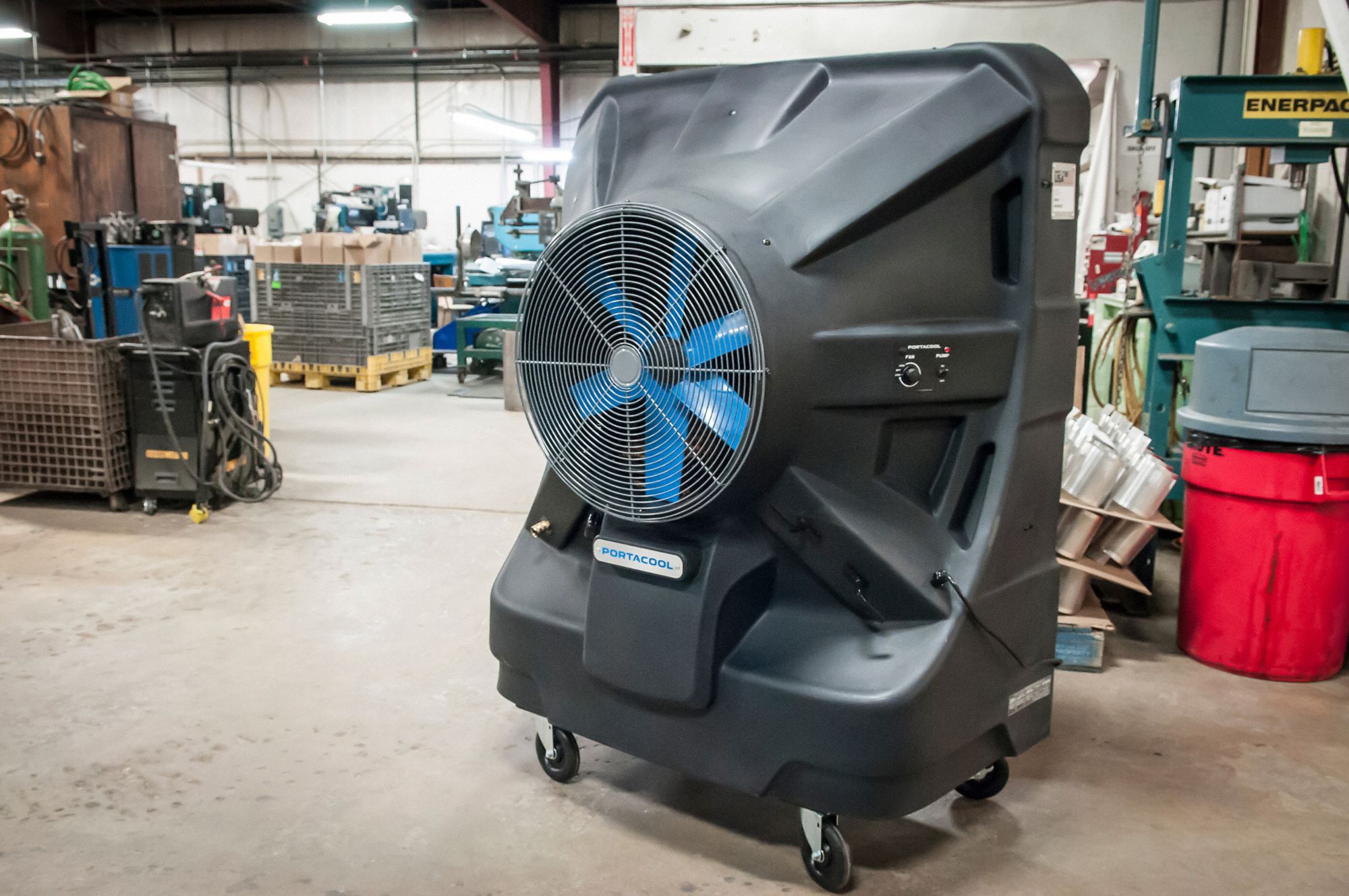 PORTACOOL Portable Evaporative Cooler: 24 in Blade Dia, 2125 sq ft ...