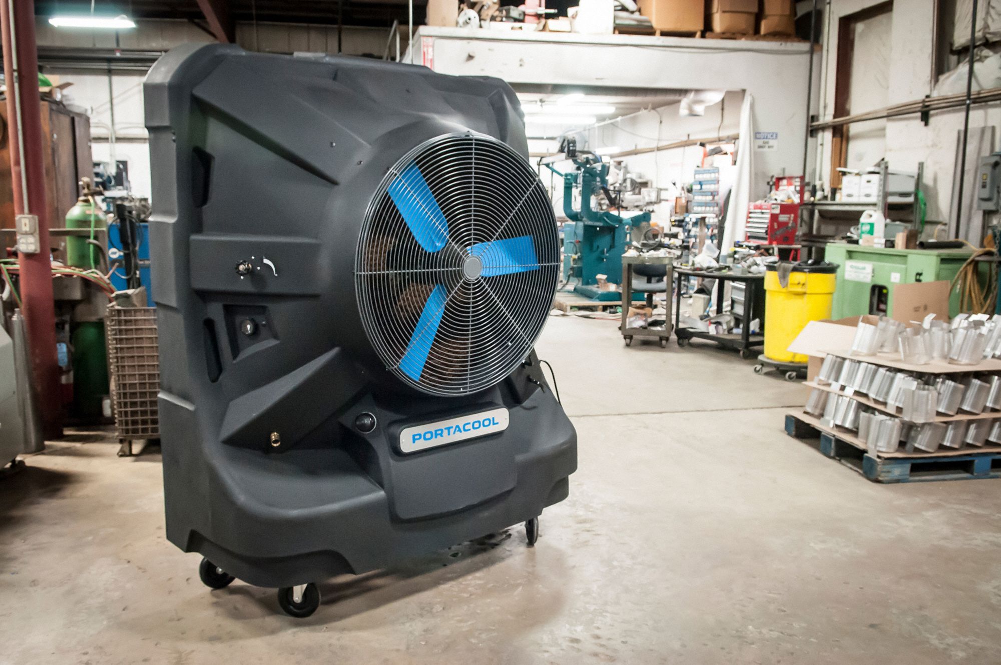 PORTACOOL Portable Evaporative Cooler: 36 in Blade Dia, 3125 sq ft ...