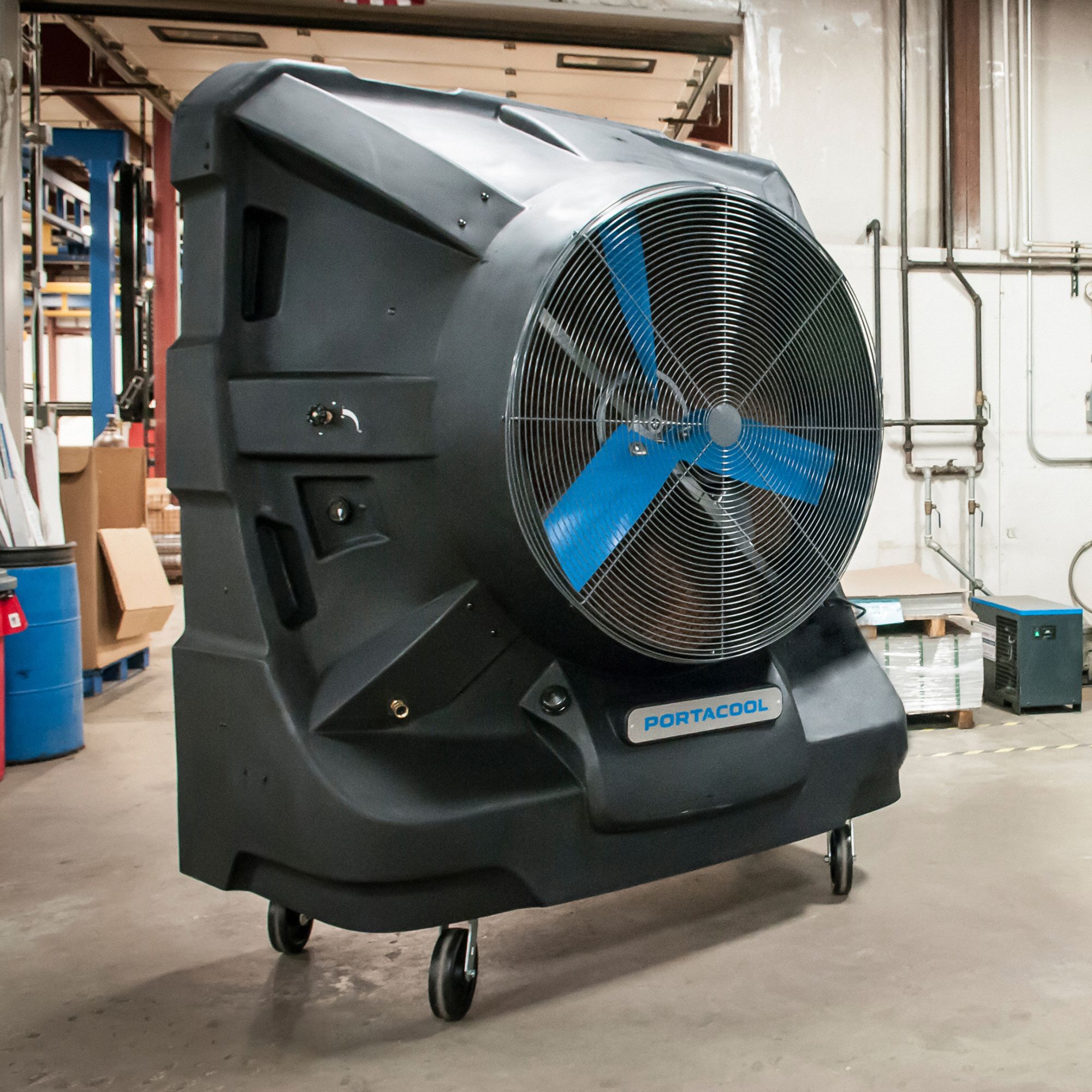 PORTACOOL Portable Evaporative Cooler: 48 in Blade Dia, 5625 sq ft ...