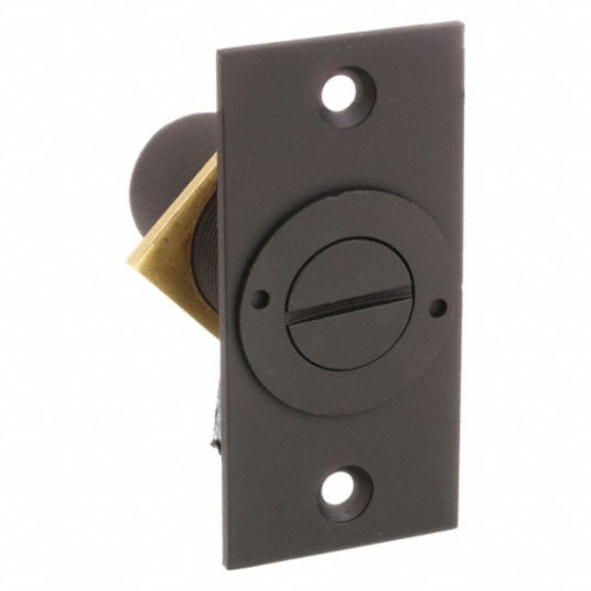 KABA ILCO, Universal, 2 15/16 in Lg, Door Strike Plate - 40JK76|DPS-BLK ...