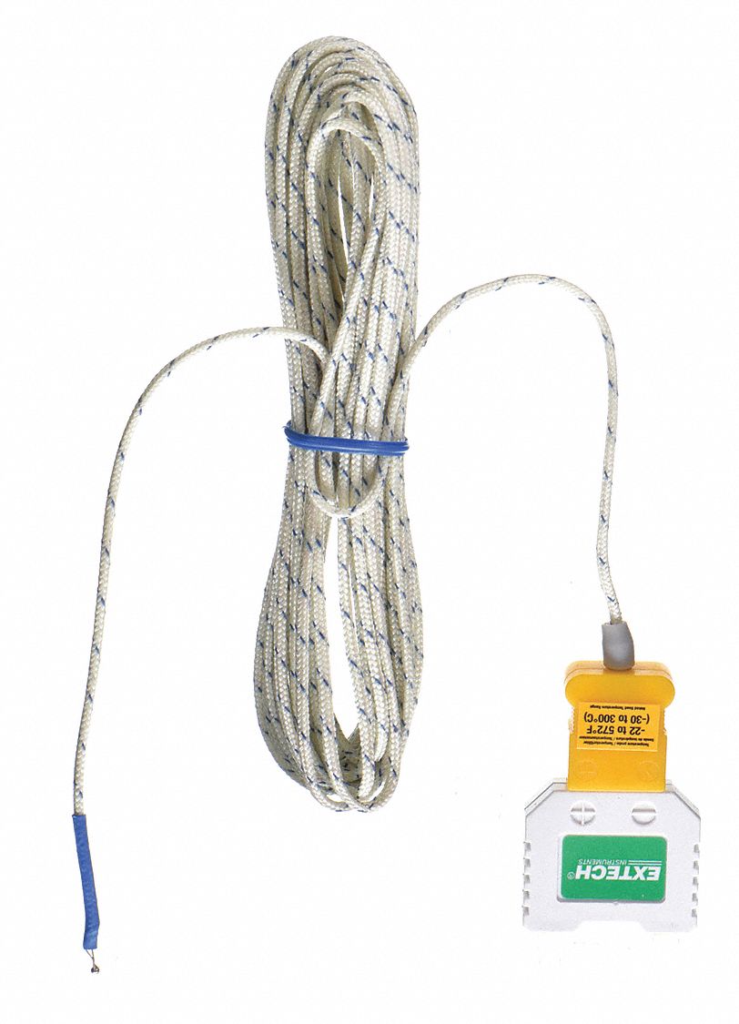 Thermocouple, Type K, Bead Wire Temperature Probe - 40JZ53|TP873-5M ...