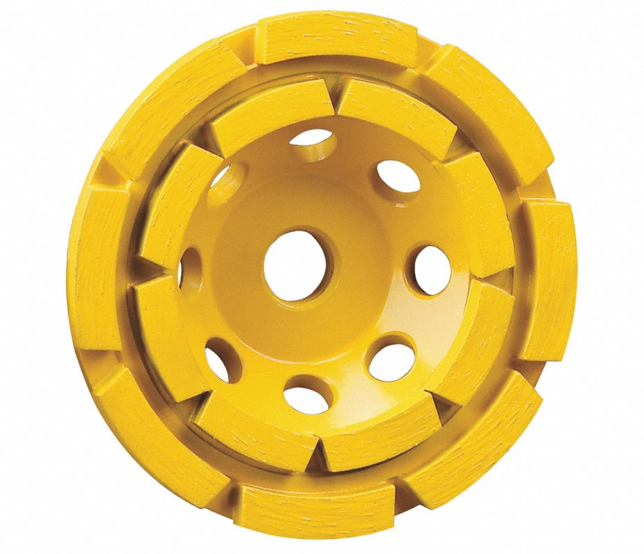 DEWALT Rueda de Esmerilar,2 Segmentos,4.5" dia. - Ruedas de Esmerilado ...
