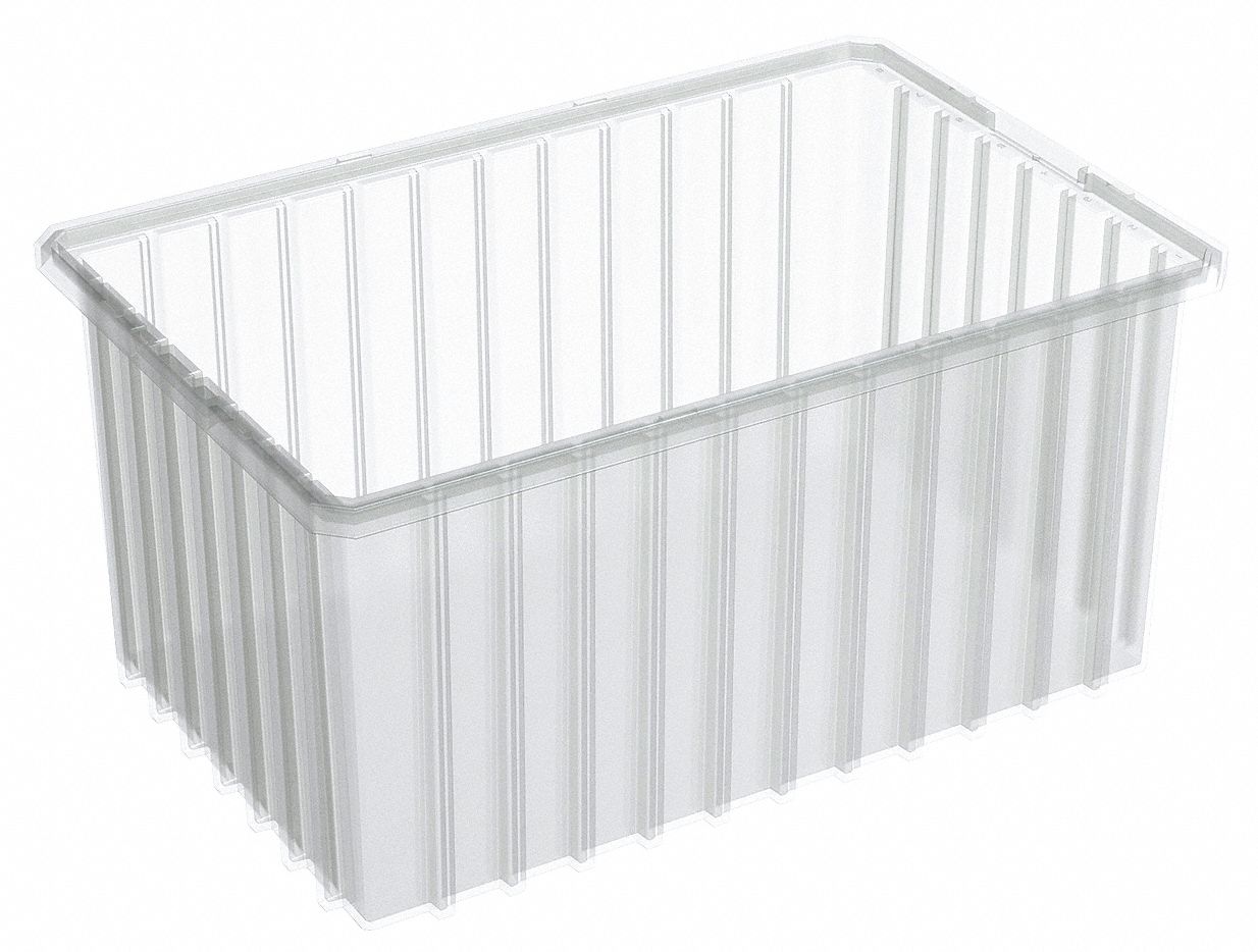 AKRO-MILS Caja de Divisor, Claro, Altura Exterior 8", Longitud Exterior ...
