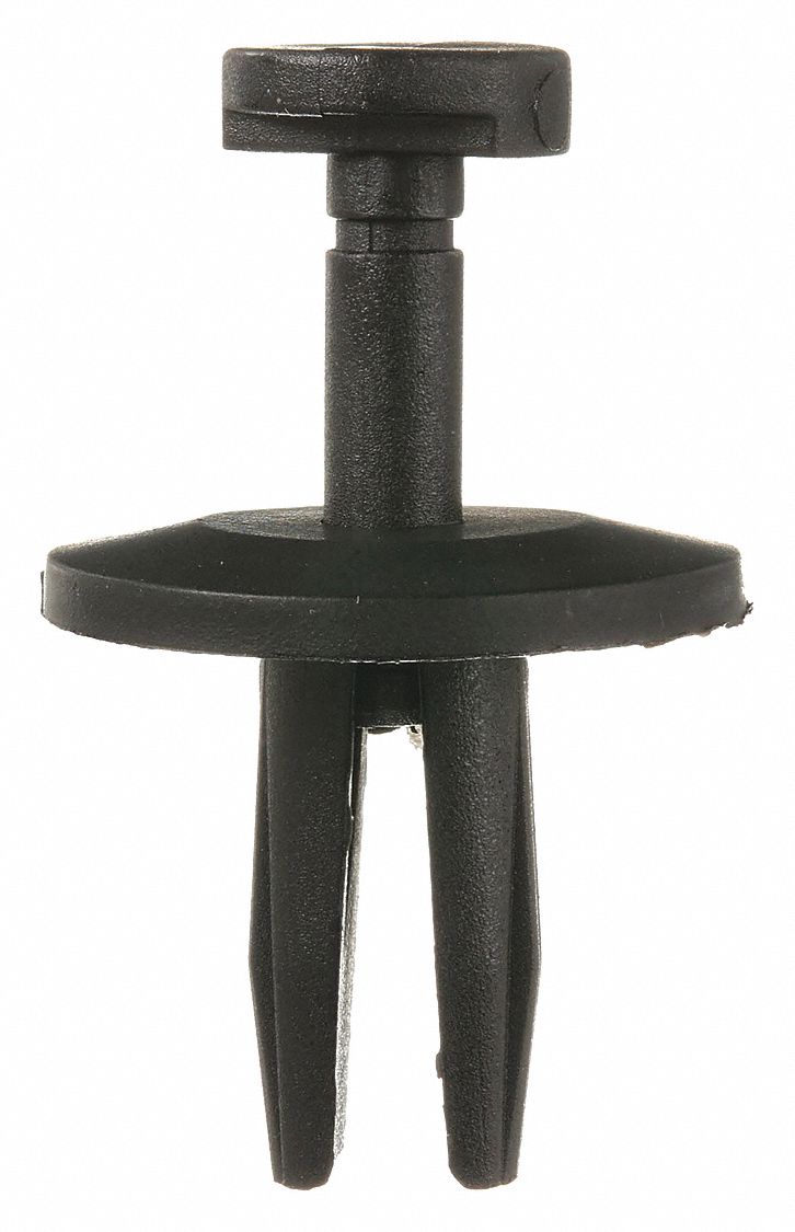 Inch, Dome, Push-In Rivet,Black,Dome,9/16" L,PK50 - 40K605|5675PK ...