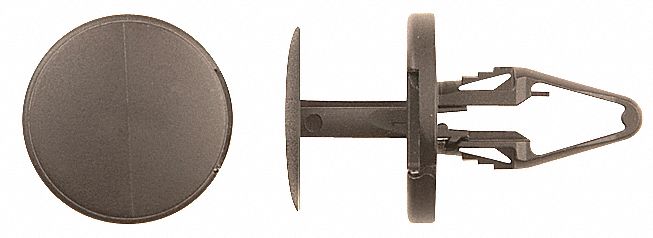 APPROVED VENDOR RETAINER,BLK NYLON,6.5MM, 17.5MM L,PK25 - Push-In ...