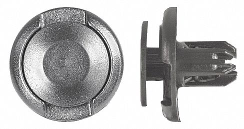 Metric, Dome, Nylon Retainers,Black,Dome,11mm L,PK25 - 40K615|2128PK ...