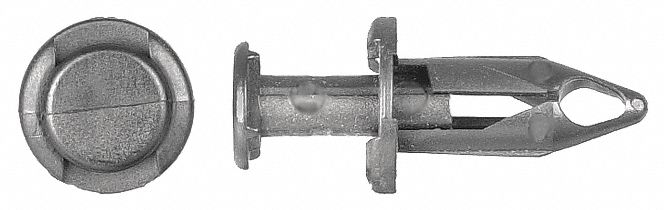 Metric, Arrow, Nylon Retainers,Black,Dome,20mm L,PK25 - 40K618|1861PK ...