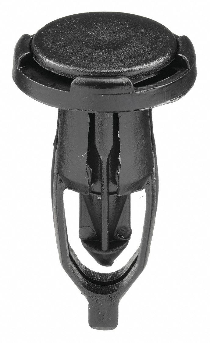 Metric, Keyhole, Nylon Retainers,Black,Dome,28mm L,PK4 - 40K626|9327PK ...