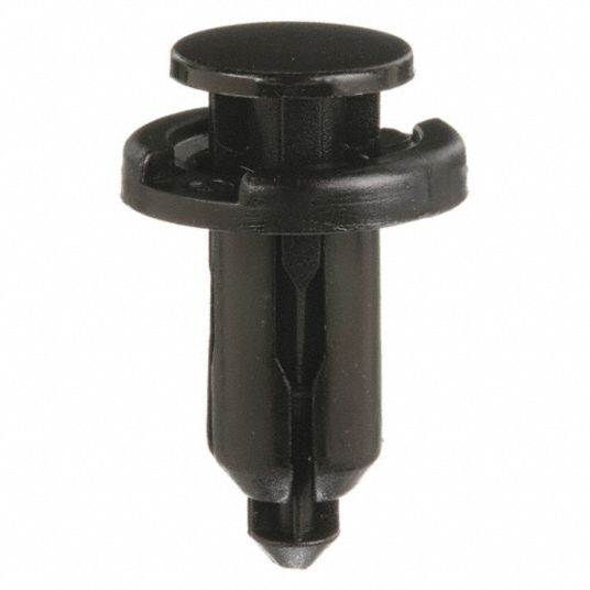 Metric, Dome, Nylon Retainers,Black,Dome,18mm L,PK15 - 40K629|9382PK ...