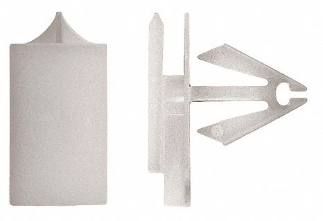 Moulding, Rectangular, Clip - 40K658|10357PK - Grainger