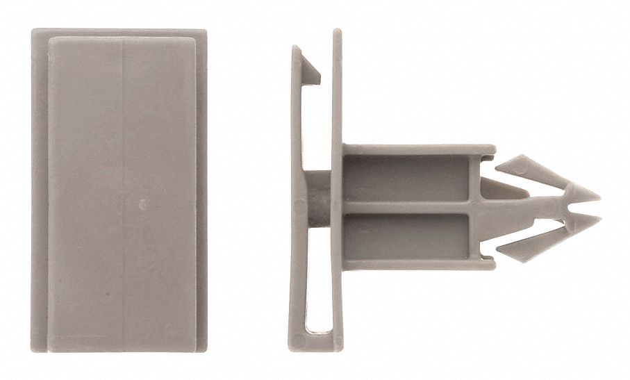 Moulding, Rectangular, Clip - 40K659|10058PK - Grainger