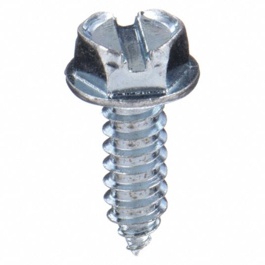 #14 Size, 7/16 in Lg, Sheet Metal Screw - 40K752|1620PK - Grainger