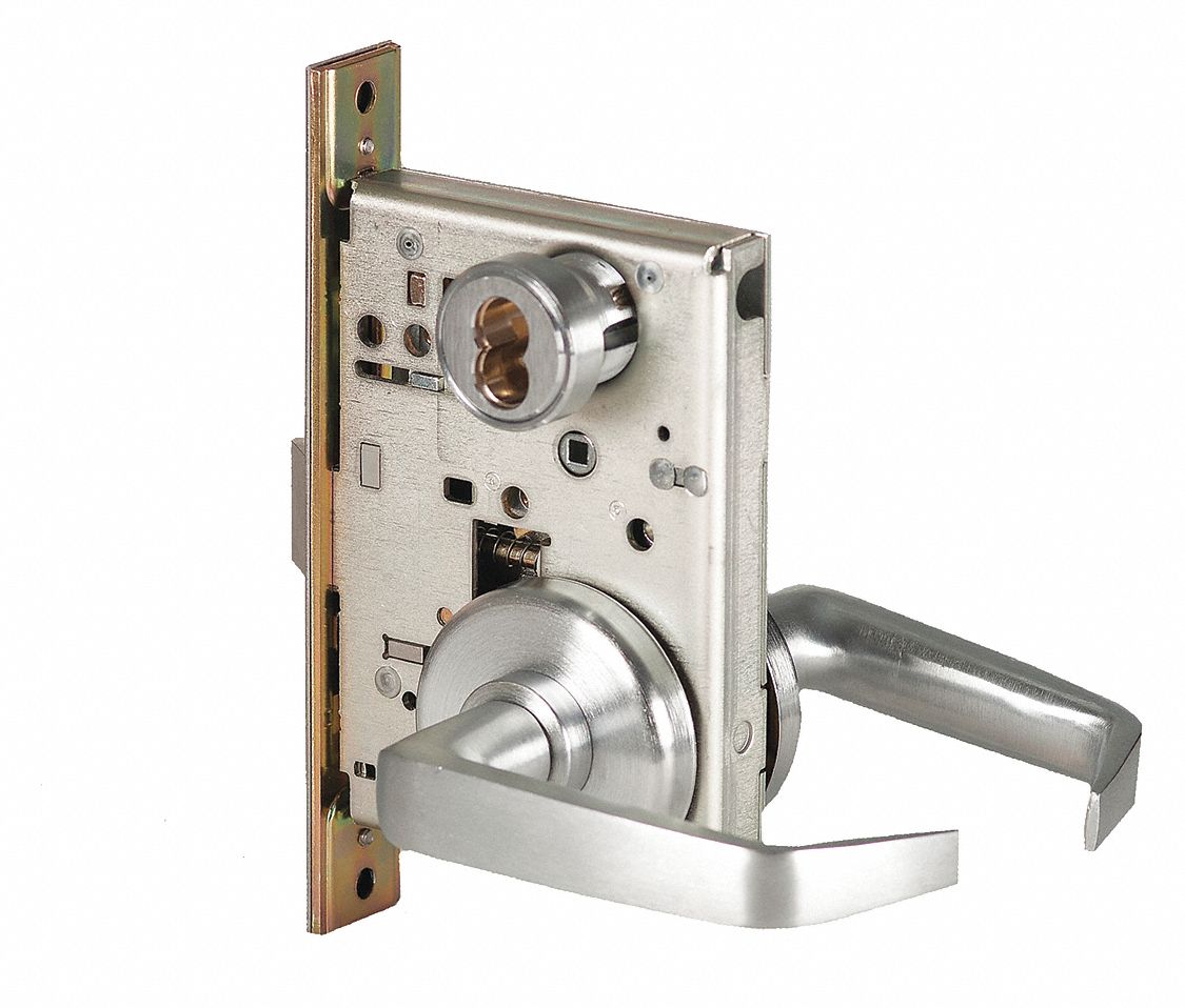 BEST, Office Lever Locksets, Chrome, Door Lockset - 40KA38|45H7A15S626 ...