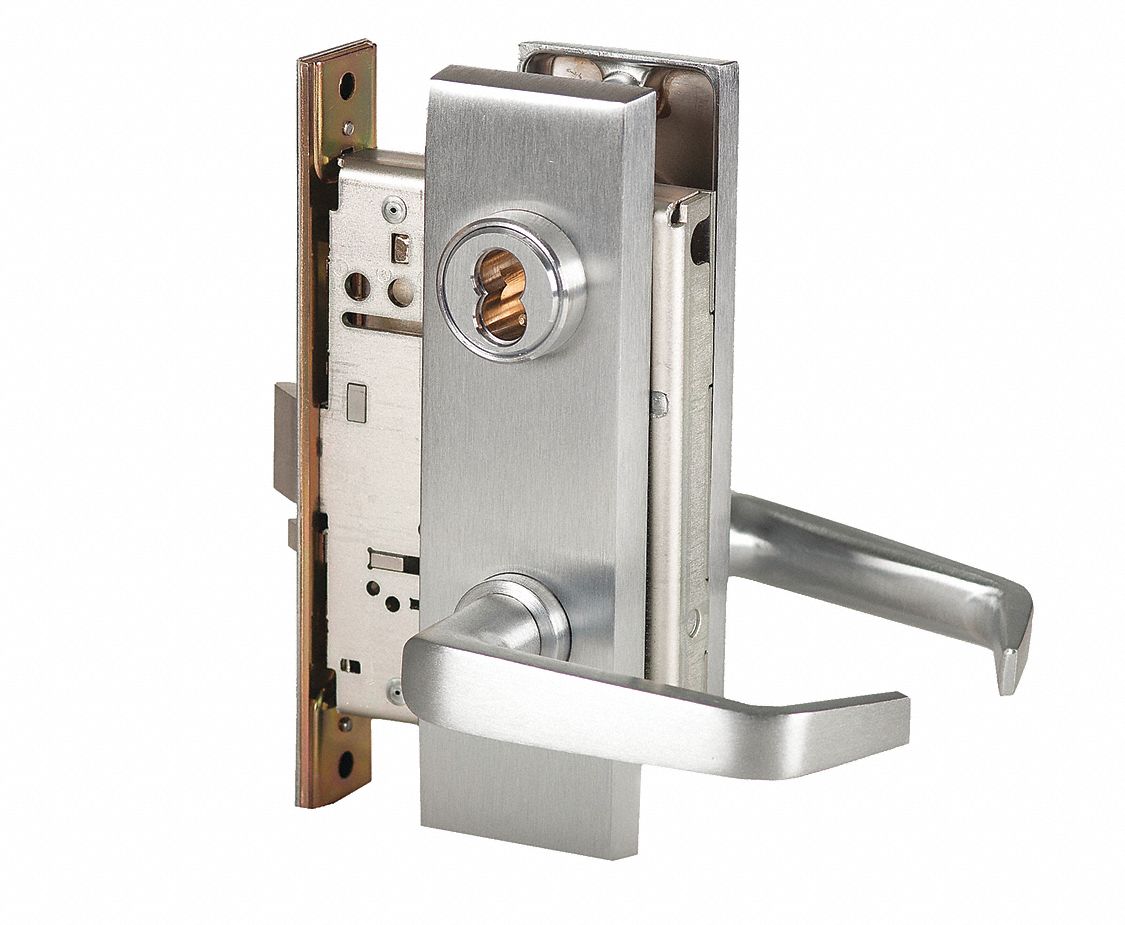 BEST, Storeroom Lever Locksets, Chrome, Door Lockset - 40KA65 ...
