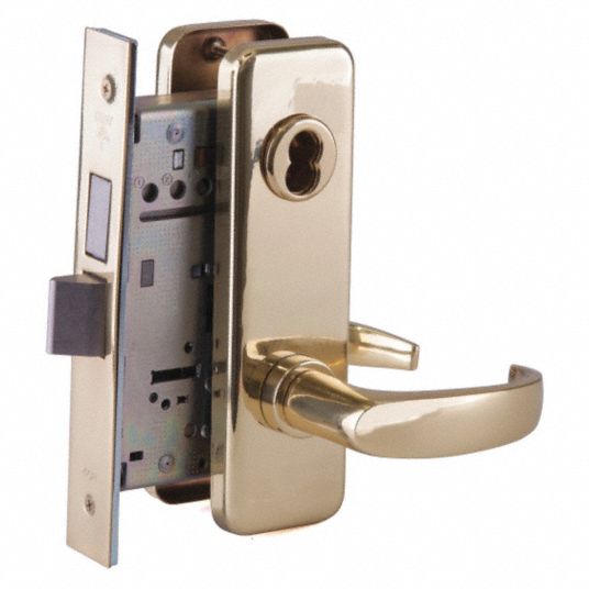 BEST, Office Lever Locksets, Brass, Door Lockset - 40KA91|45H7T14J605 ...