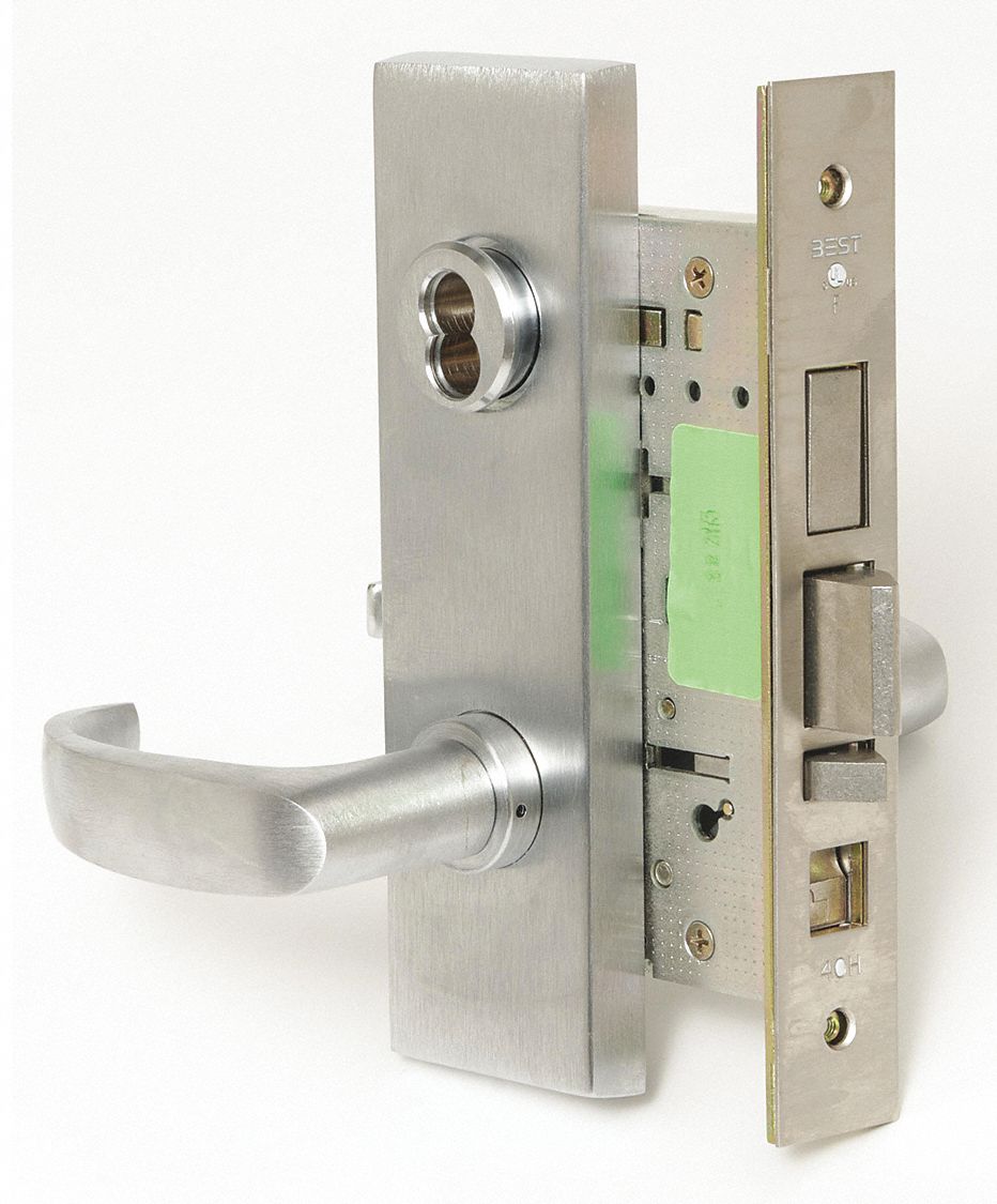 BEST, Office Lever Locksets, Chrome, Door Lockset - 40KA92|45H7T14M626 ...