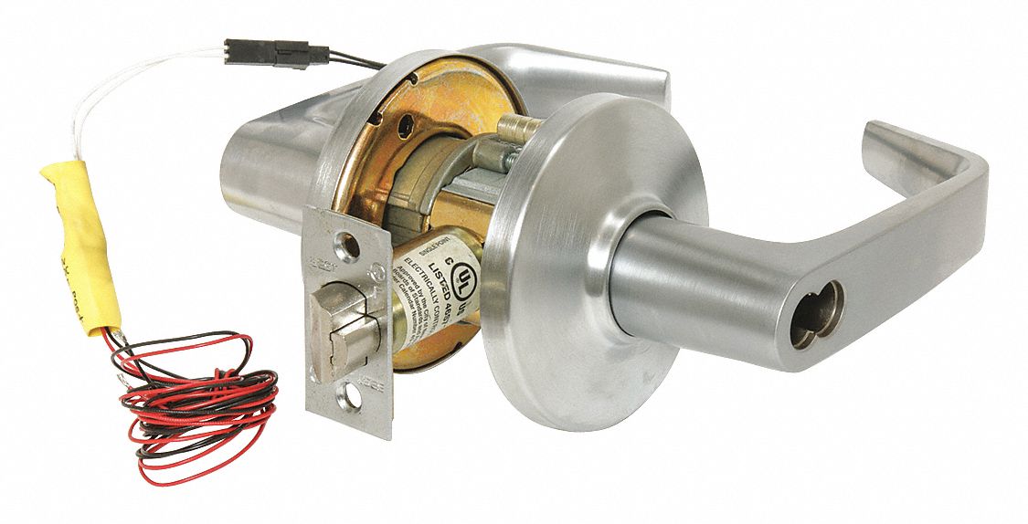 STANLEY SECURITY SOLUTIONS, Storeroom Lever Locksets, Chrome, Door ...