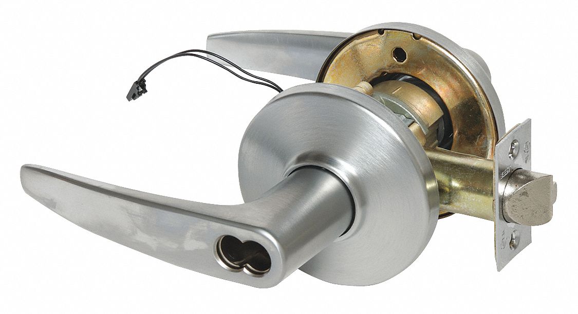 STANLEY SECURITY SOLUTIONS, Storeroom Lever Locksets, Chrome, Door ...