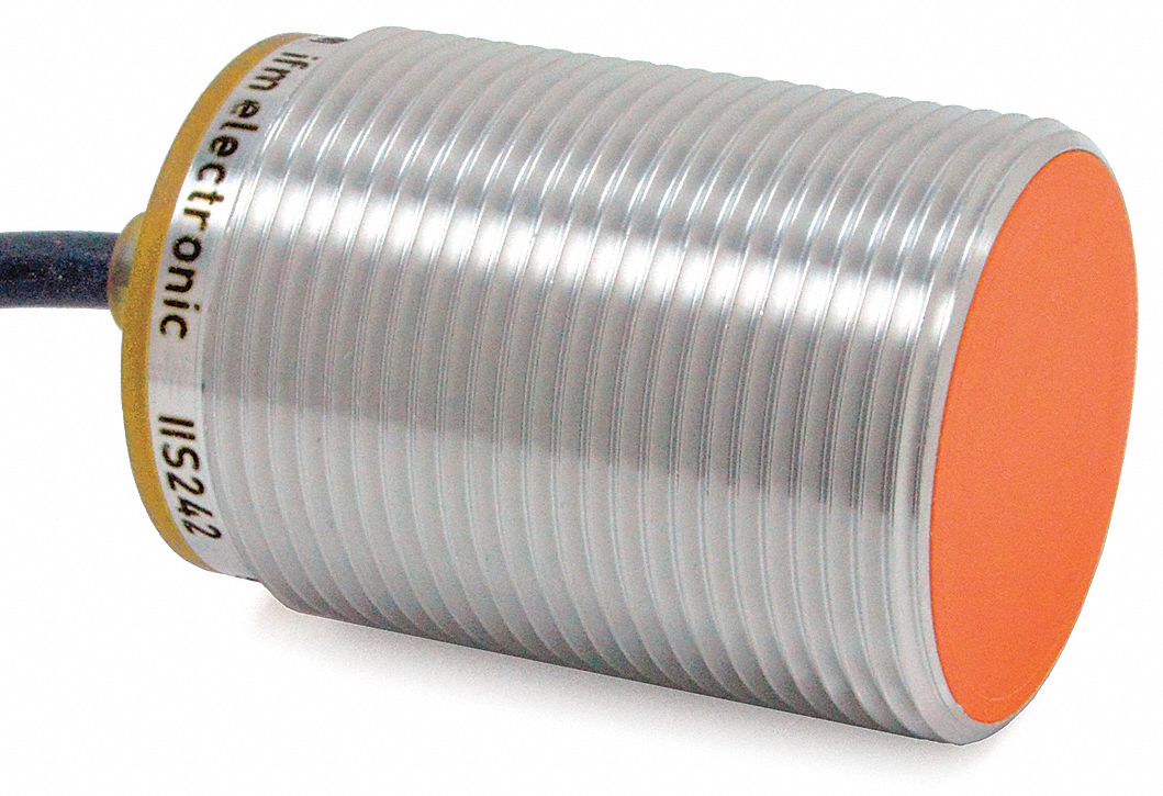 IFM, Non-Terminated Cable, Shielded, Inductive Cylindrical Proximity Sensor - 40KH81|IIS242 ...
