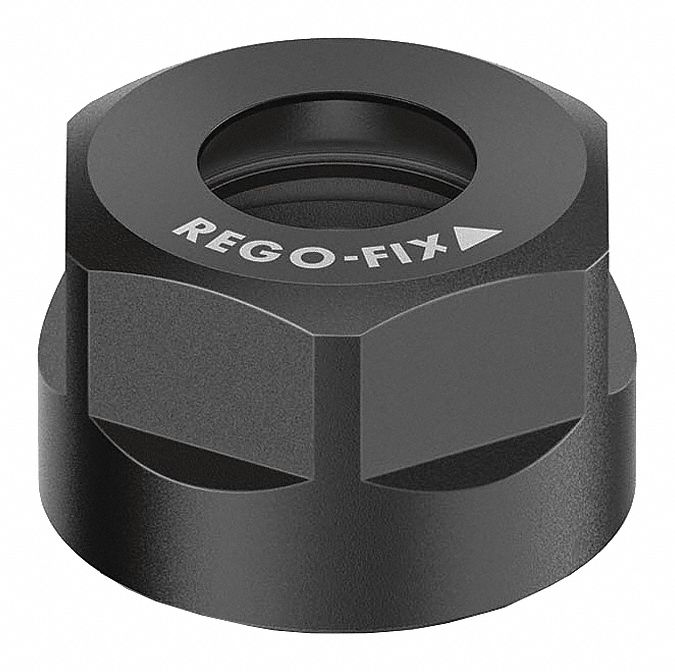 Collet Nut, Thread Size M22, ER16 - Grainger