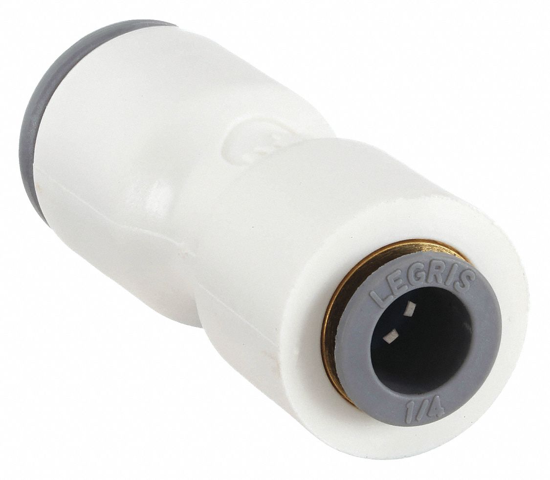 PARKER, Union, 1/4 in OD 3/8 in OD Size, Push-Fit Union Fitting ...