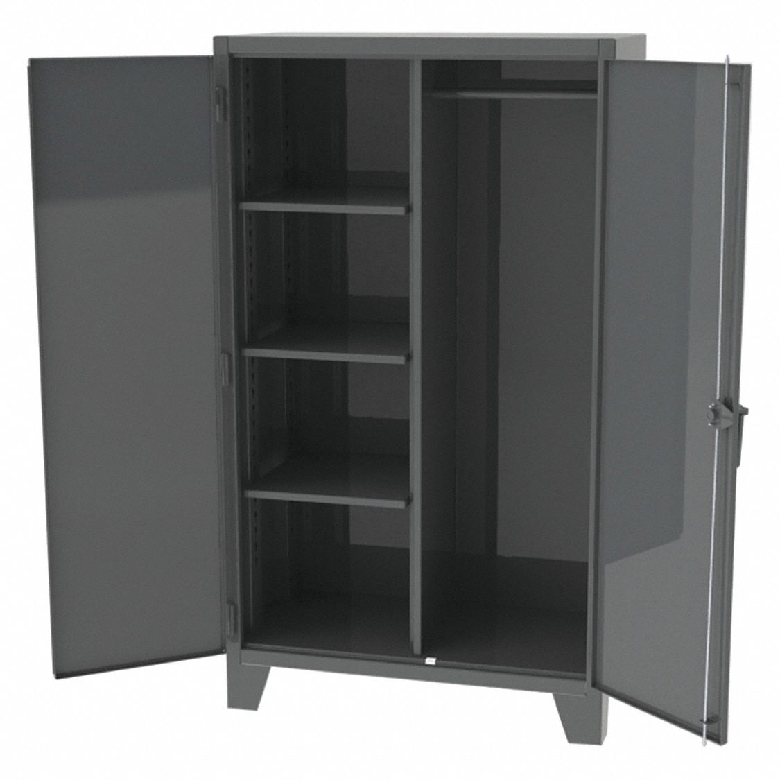 GREENE MANUFACTURING, INC., 36 in x 24 in x 84 in, 4 Shelves, Storage ...