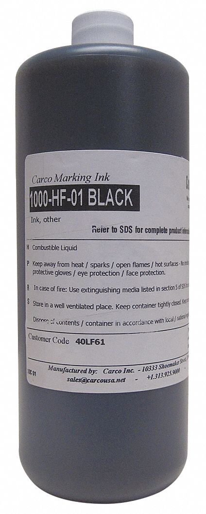 CARCO Marking Ink with Solvent Base Type and 15 to 20 min Dry Time ...