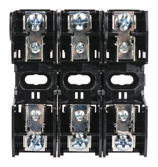 BUSSMANN, Open Block Design, 3 Pole, Fuse Block - 40LG81|HM60030-3CR ...