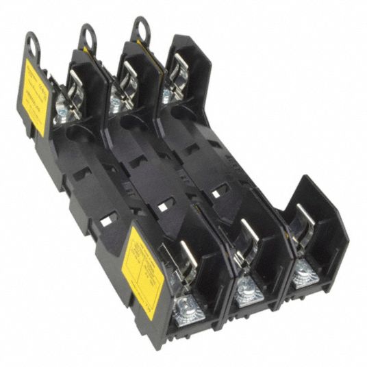 BUSSMANN, Open Block Design, 3 Pole, Fuse Block - 40LG82|RM60030-3PR ...