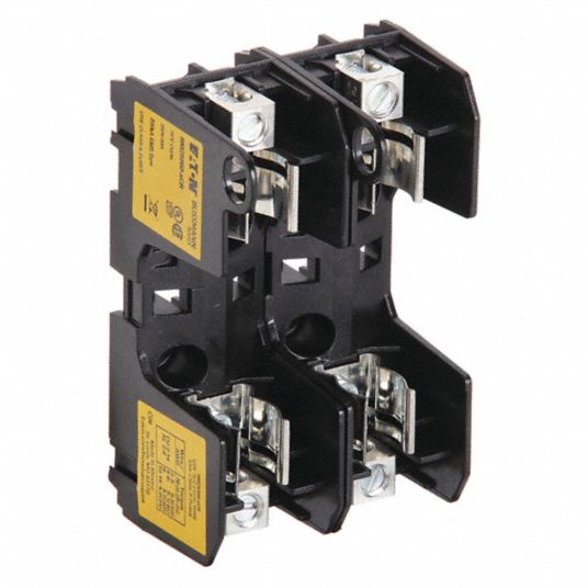 BUSSMANN, Open Block Design, 2 Pole, Fuse Block - 40LG94|RM25060-2CR ...