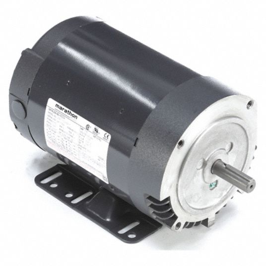 MARATHON MOTORS, Open Drip Proof, Rigid Base Mount, General Purpose ...