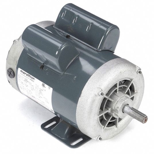 LEESON, Single Phase, 2 hp, General Purpose Motor - 40LM59|056B34D11011 ...
