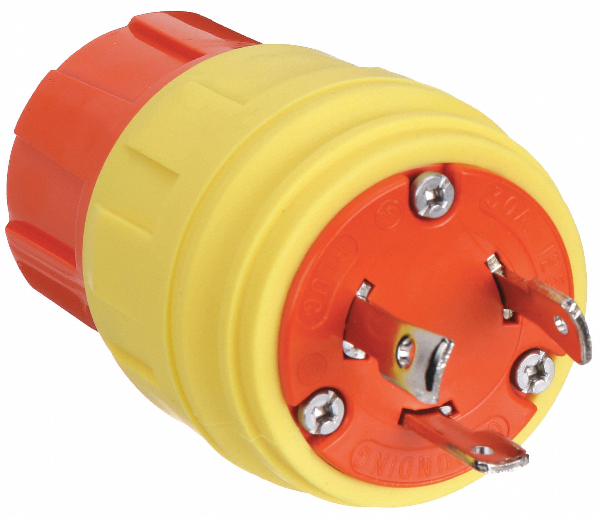L5-30P, 30 A, Watertight Locking Plug - 40LM88|2510-PW6P-AM - Grainger