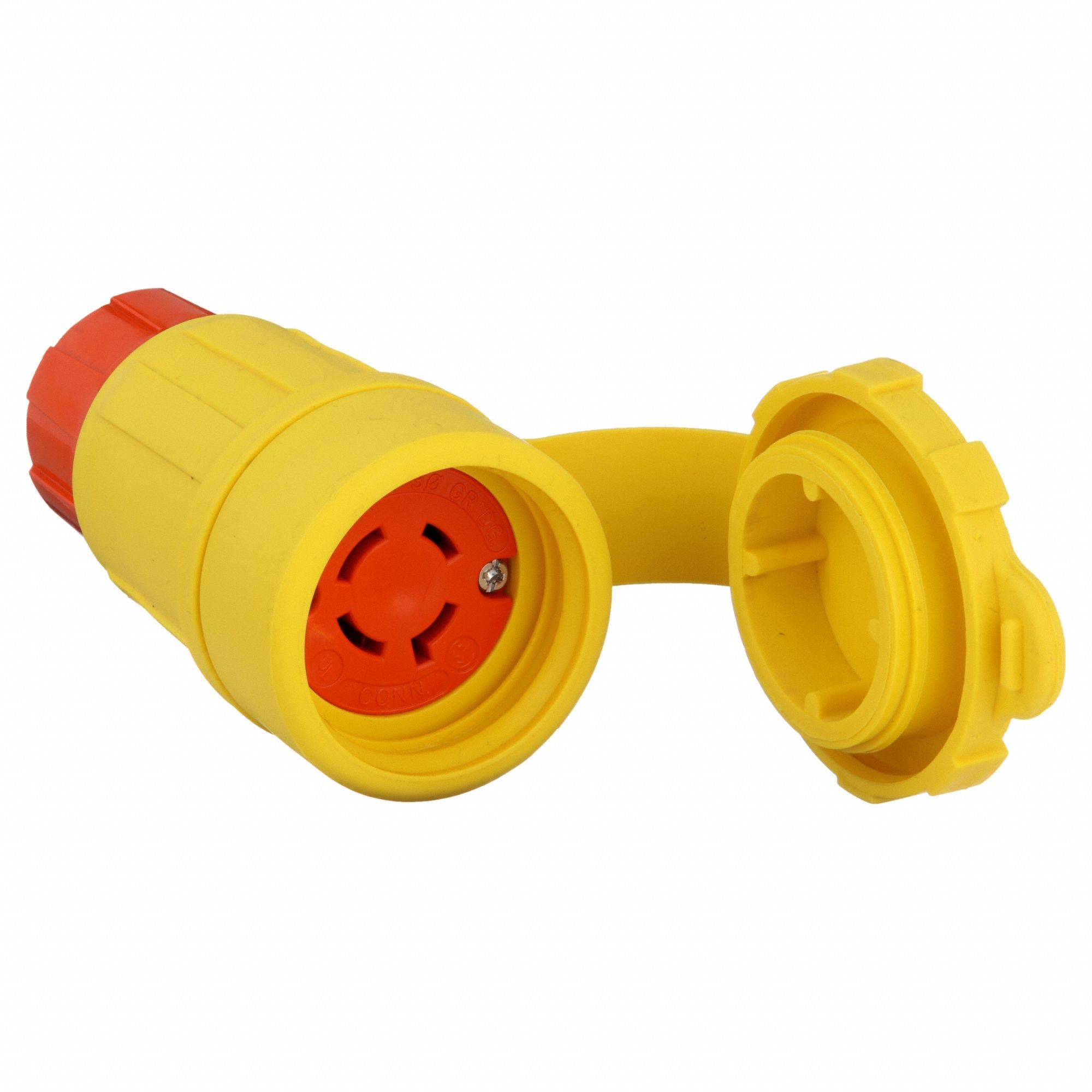 L16-20R, 20 A, Locking Connector - 40LN17|2424-CW6P-AM - Grainger