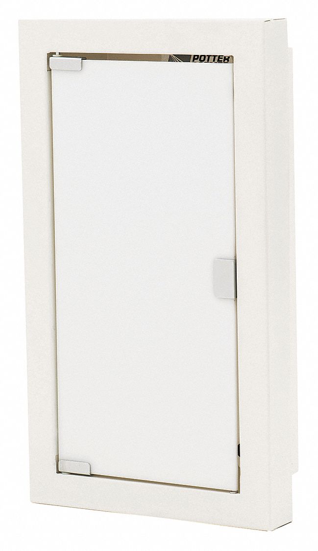 BUENA Fire Extinguisher Cabinet: Semi Recessed Mounting, 5 lb Capacity ...