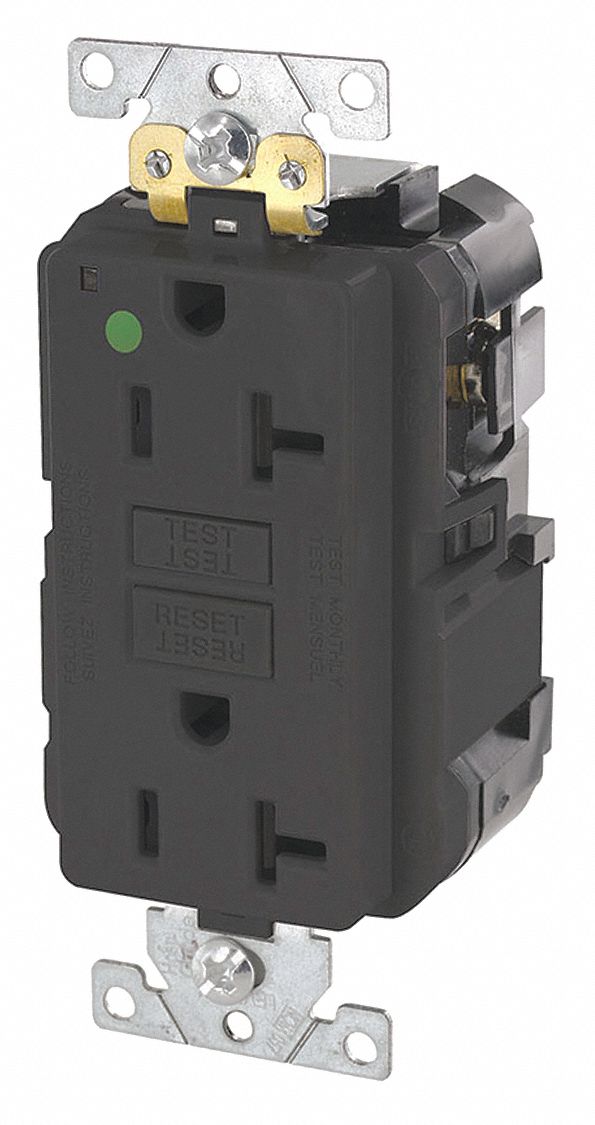 LEVITON, Decorator Duplex, 5-20R, Modular Receptacle - 792UM5|MGFN2-HGE ...