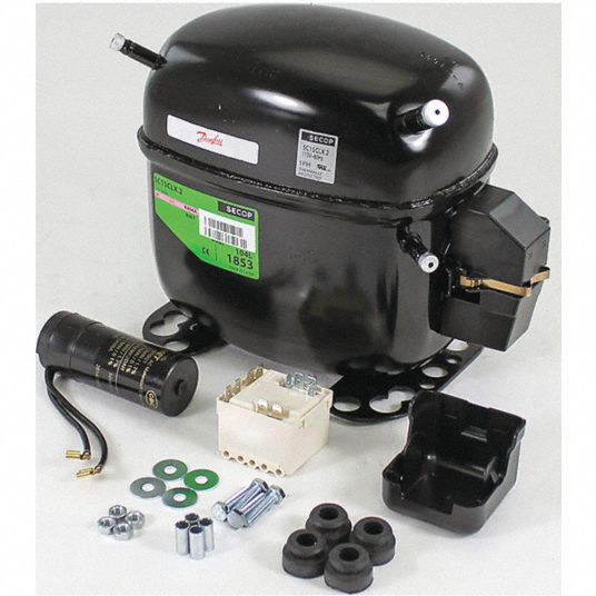 DANFOSS, Reciprocating, 115V AC, Compressor - 40LW60|104L1853HS - Grainger