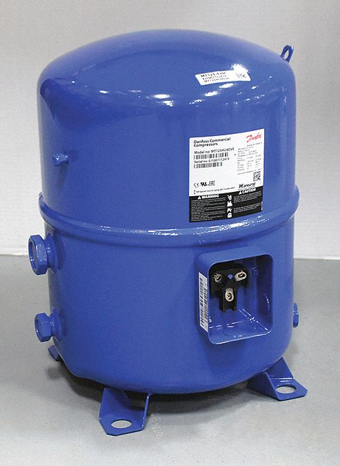 DANFOSS, Reciprocating, 125,000 BtuH Cooling, Compressor - 40LW66|MT125 ...