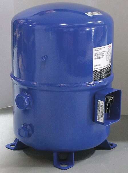 DANFOSS, Reciprocating, 160,000 BtuH Cooling, Compressor - 40LW67|MT160 ...