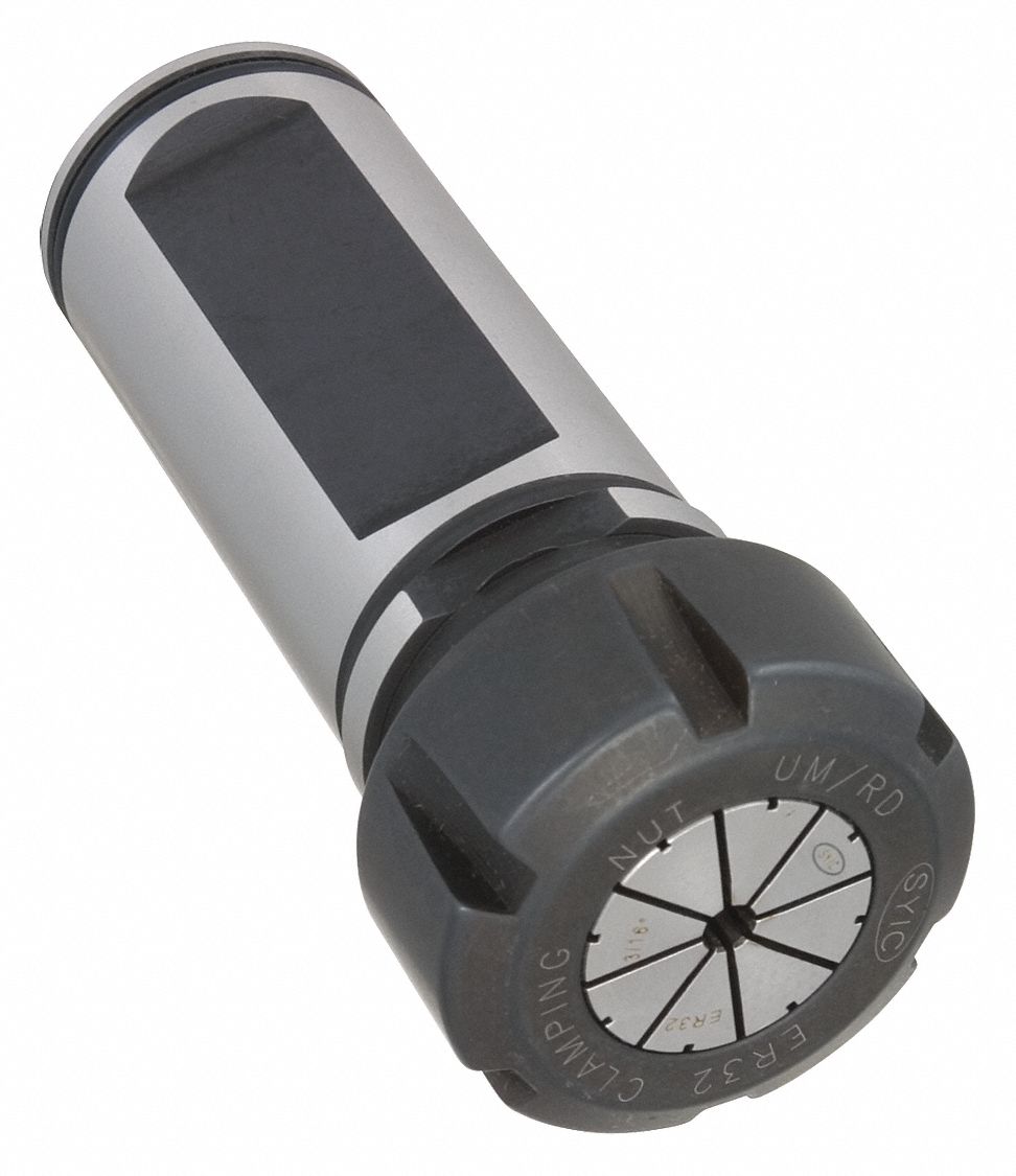 TECHNIKS, ER32, 1 1/4 in Shank Dia, Collet Chuck Extension - 40MF43 ...