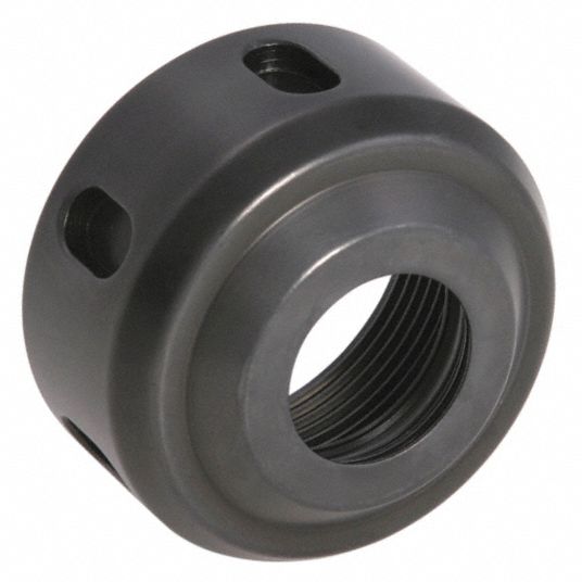 TECHNIKS, Coolant Slotted, For TG100, Collet Nut - 40MH36|28210 - Grainger