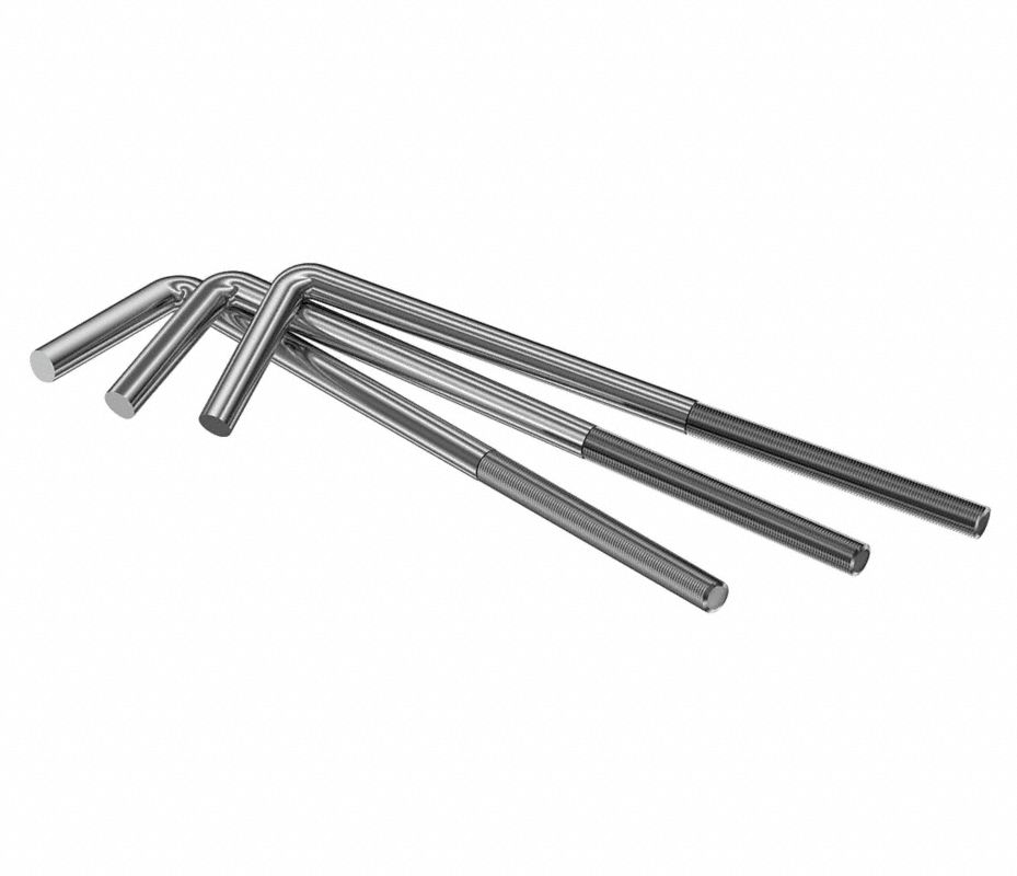 CALDWELL Ancla Perno,1-1/4"-7,42" L,PQ12 - 40N154 | 12-Anchor Bolt Kit ...