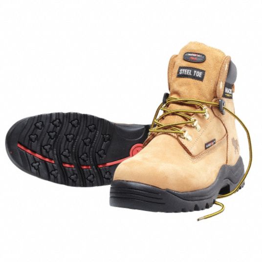 16, Men's, Honey, Steel Toe Type, 1 PR - Grainger
