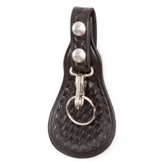 GOULD & GOODRICH, INC., Black, Leather, Key Holder - 40N762|B72W - Grainger