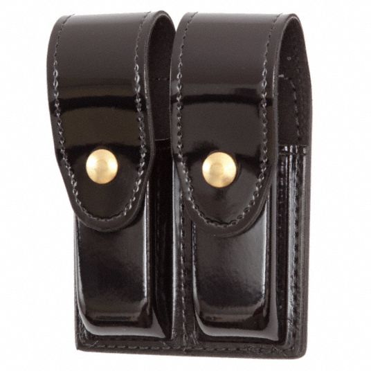 GOULD & GOODRICH, INC., Black, Synthetic Polymer, Magazine Pouch ...