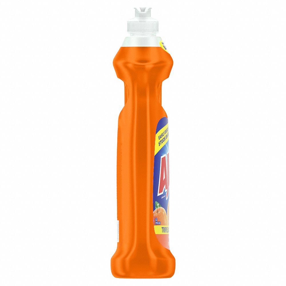 AJAX Dish Soap: Hand Wash, Liquid, Bottle, 28 oz, Orange, 9 PK - 40NE60 ...