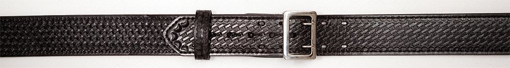 GOULD & GOODRICH, INC., 50 in Max. Compatible Waist Size, Basketweave ...