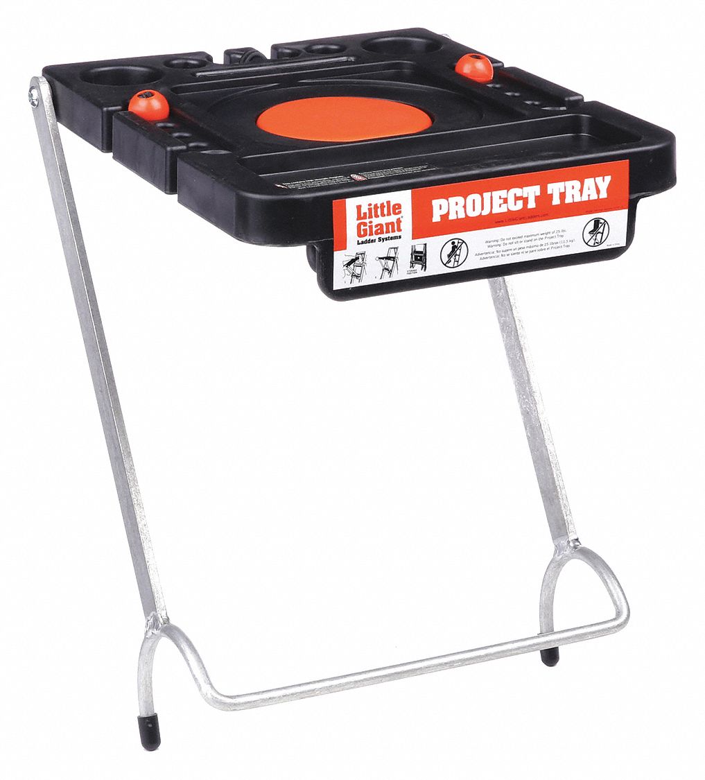 LITTLE GIANT, For Combo Ladders, Plastic, Ladder Utility Tray - 40P133 ...