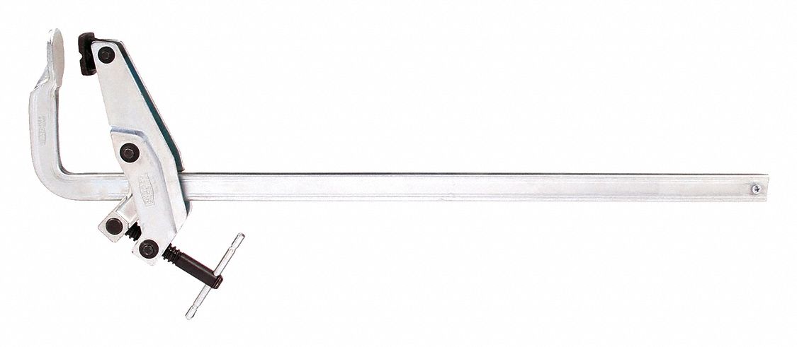 BESSEY, V-Grooved, 24 in Max Jaw Opening, Bar Clamp/Spreader - 40P182 ...